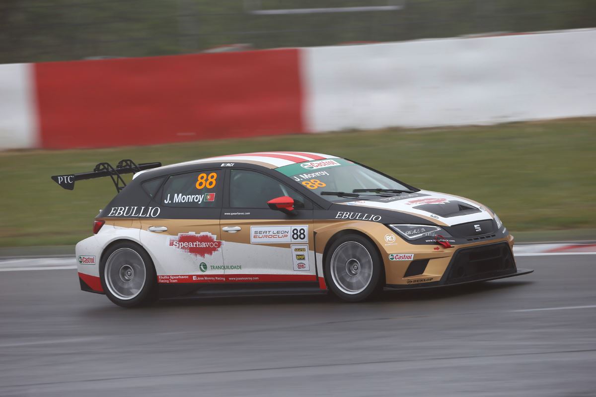José Monroy no Top 10 na primeira prova da SEAT Leon Eurocup 2014 ...