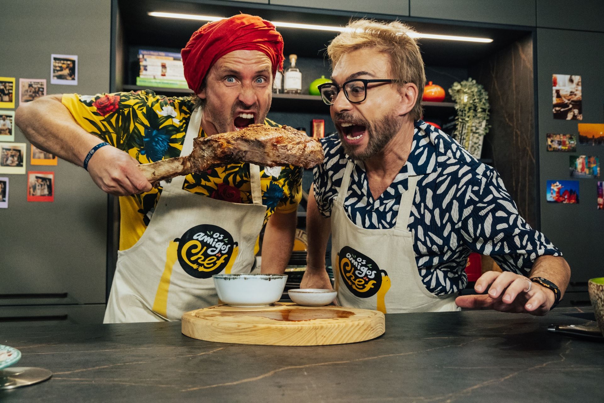 Diogo Piçarra e Duarte Siopa desafiam Chakall em "Os Amigos do Chef ...