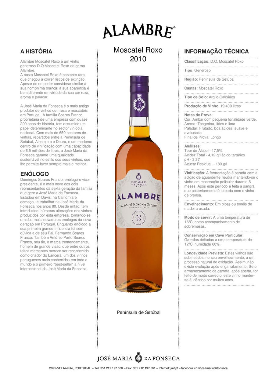 Alambre Moscatel Roxo chega ao Mercado - Notícias sobre Vinhos e ...