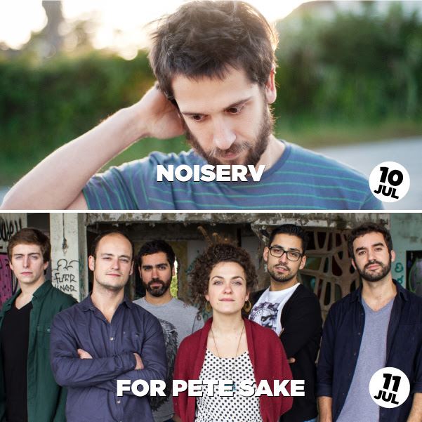 Noiserv e For Pete Sake no Optimus Alive'14 - Música - Cardápio