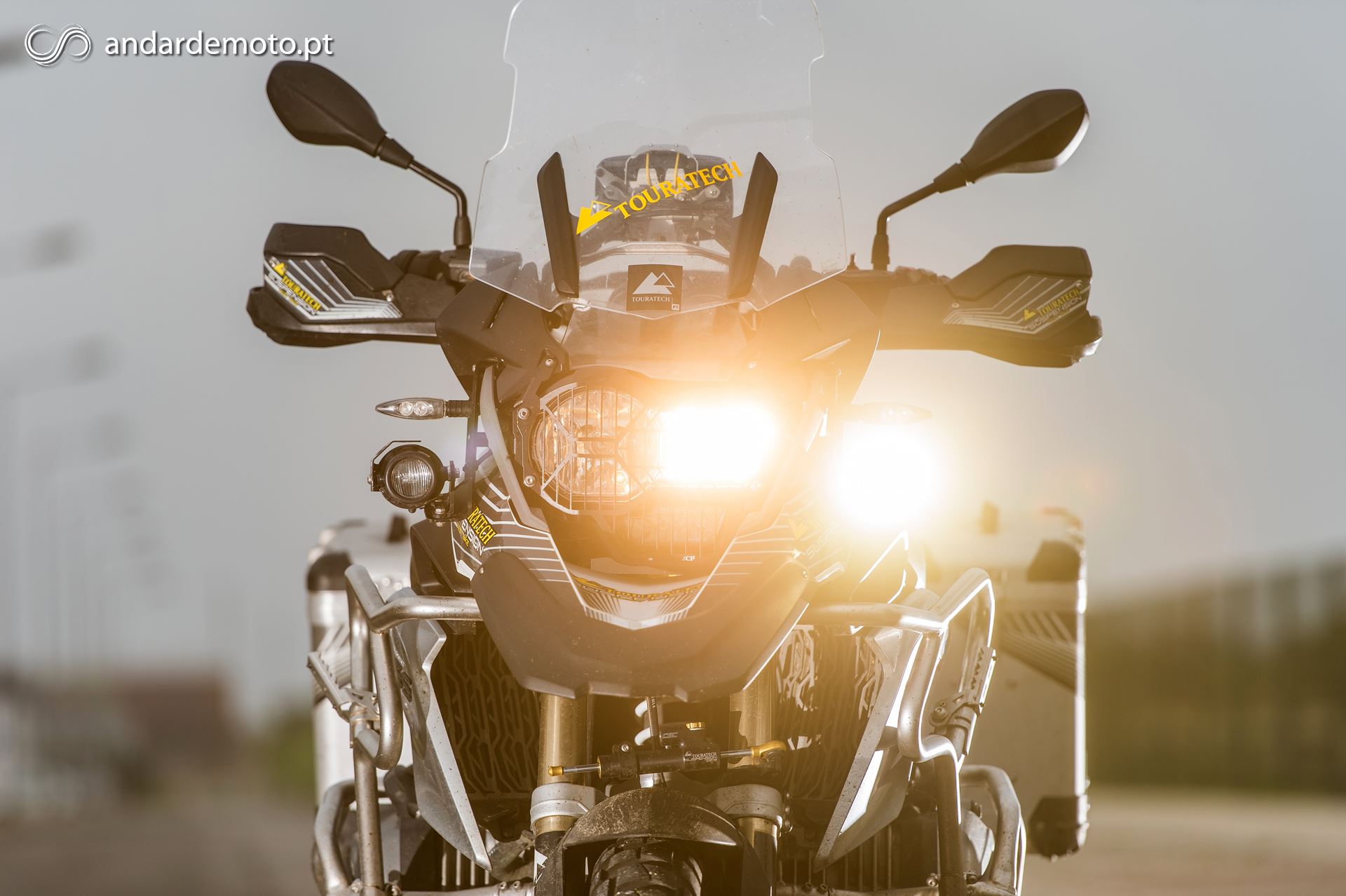 BMW R1200 GS - uma GS especial by Touratech - Test drives - Andar de Moto