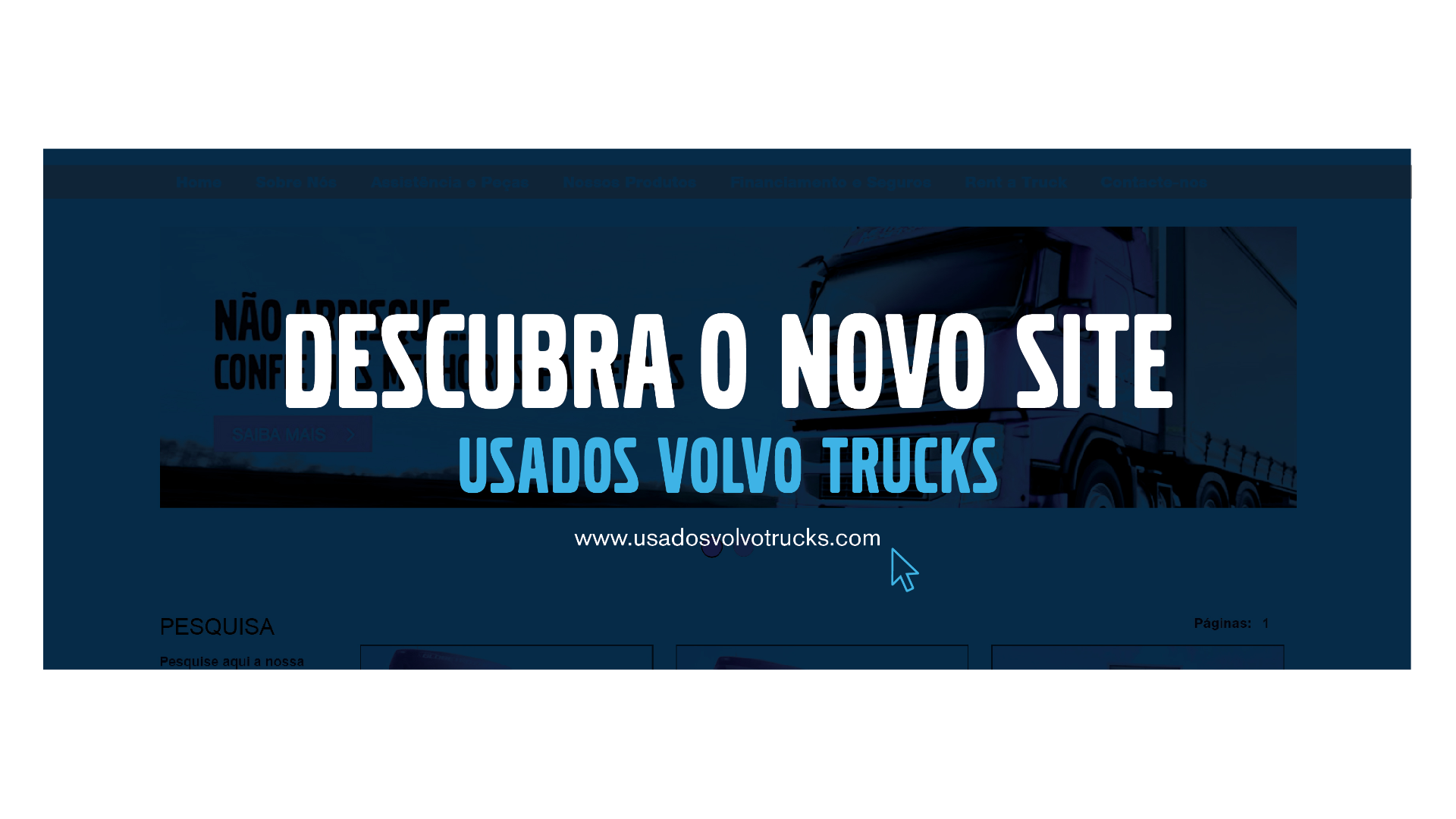 Auto Sueco lança novo site usados Volvo Trucks - Melhor navegação e e ...