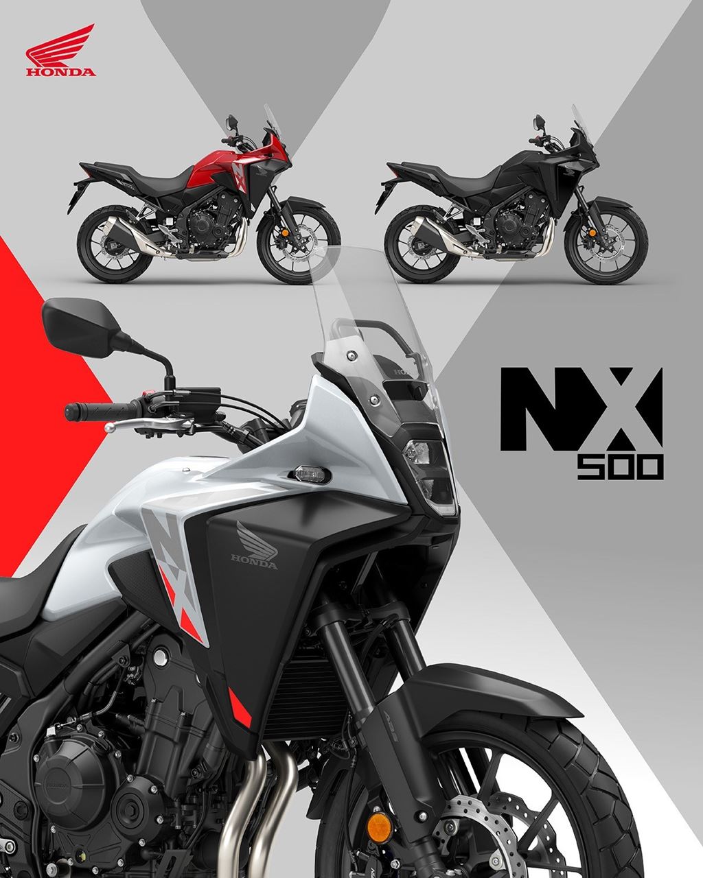 Nova Honda NX 500 - MotoNews - Andar de Moto Brasil