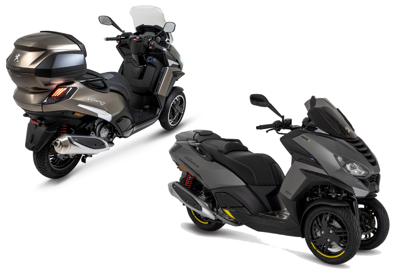 Peugeot Metropolis 400 GT/SW - MotoNews - Andar de Moto