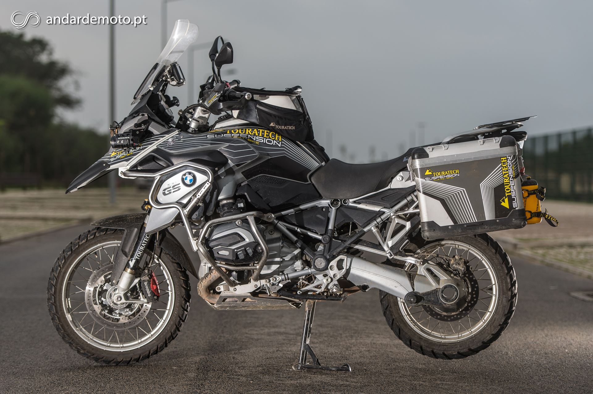 BMW R1200 GS - uma GS especial by Touratech - Test drives - Andar de Moto
