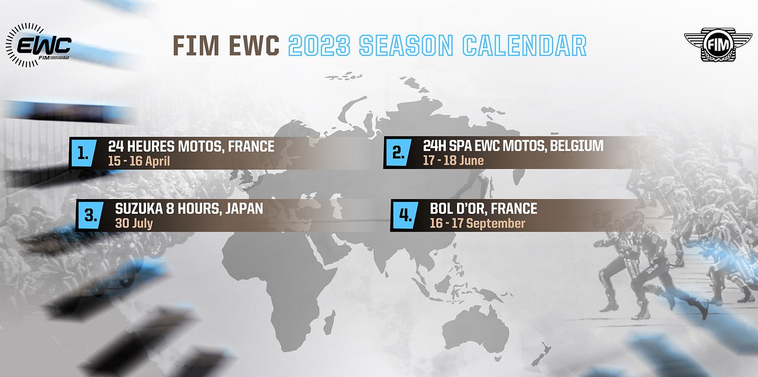 EWC, 2023- Calendário de Endurance revelado - Continuidade duma fórmula ...