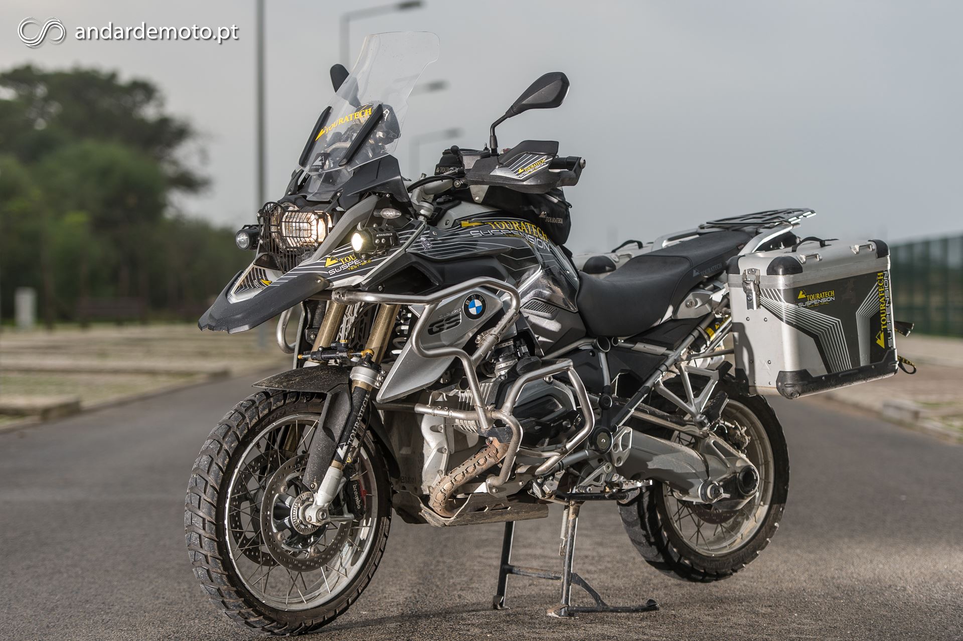 BMW R1200 GS - uma GS especial by Touratech - Test drives - Andar de Moto