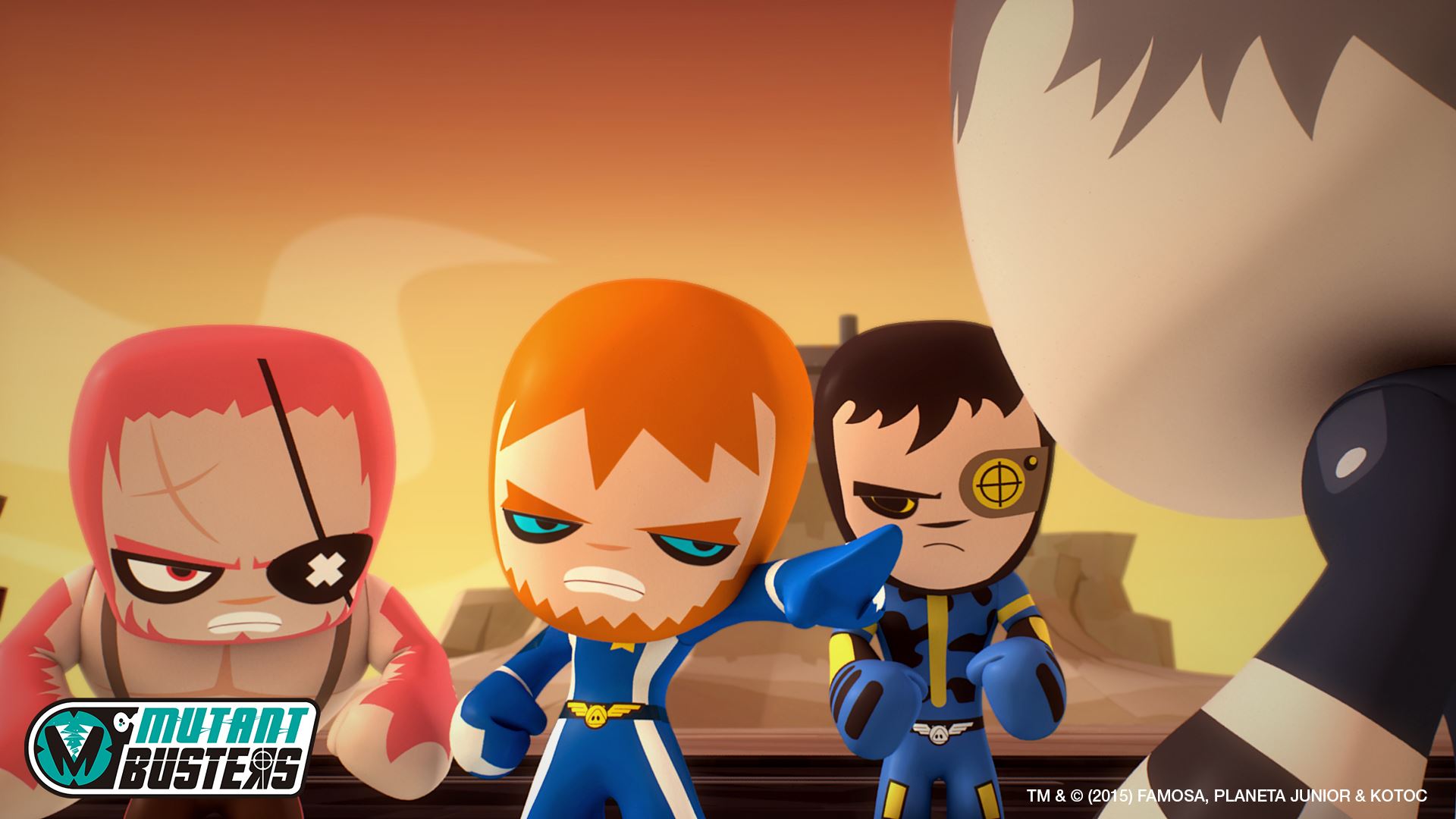 "Mutant Busters" combatem a poluição do planeta no Biggs - Kids ...