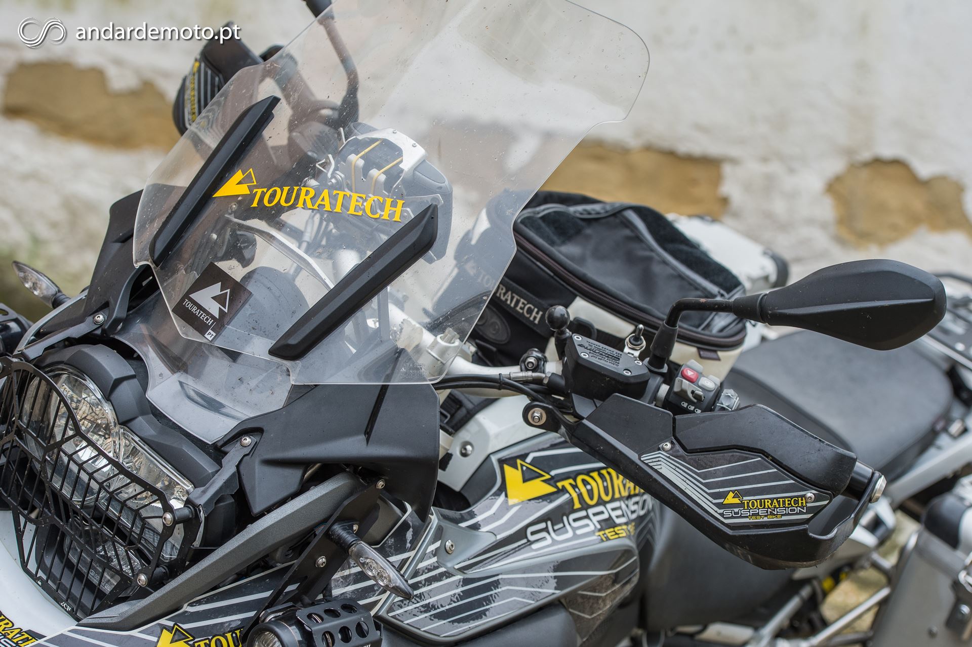 BMW R1200 GS - uma GS especial by Touratech - Test drives - Andar de Moto