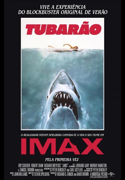 O Tubarão (1975) IMAX - Cinema e TV - Cardápio