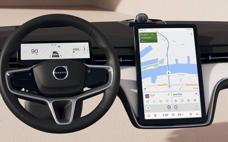 Volvo EX90 omitirá a informação supérflua para o condutor - Simplificar ...