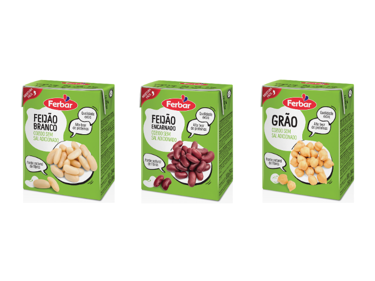 Ferbar lança novo formato de embalagem Tetra Pak para leguminosas 100% ...