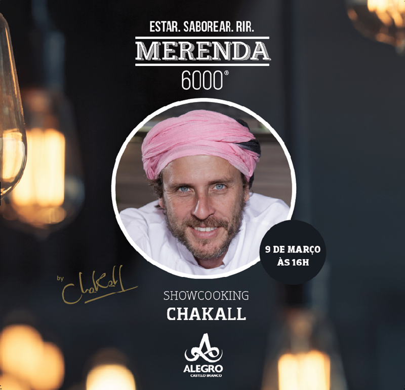 Showcooking com o Chef Chakall no Alegro Castelo Branco - Gastronomia ...