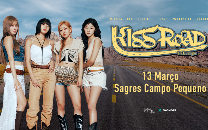 Kiss Of Life Pela Primeira Vez Em Portugal No Dia 13 De Março 2025 No Sagres Campo Pequeno