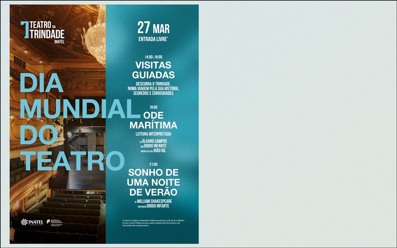 Dia Mundial do Teatro no Teatro da Trindade INATEL - Celebrar o dia de ...