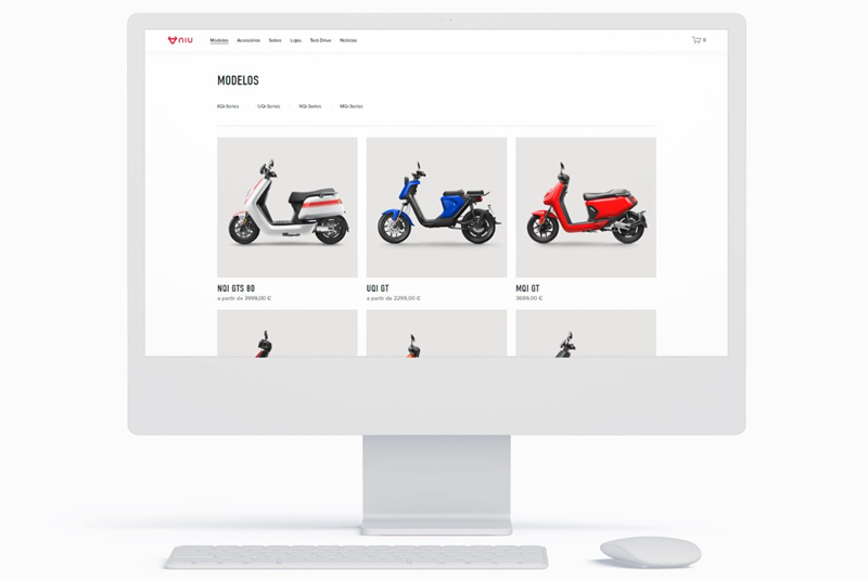 Novo website da NIU Portugal - MotoNews - Andar de Moto