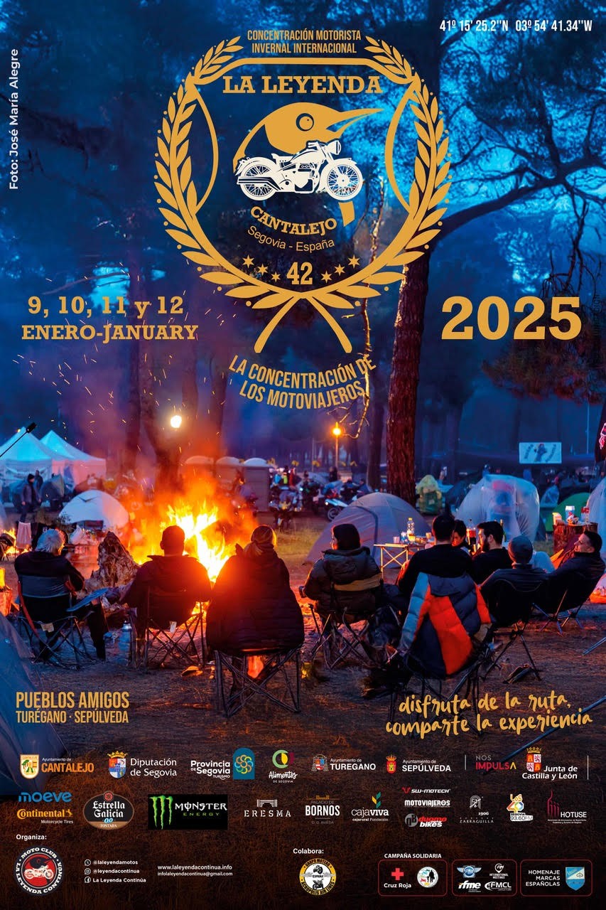 La Leyenda 2025 regressa a Cantalejo - MotoNews - Andar de Moto