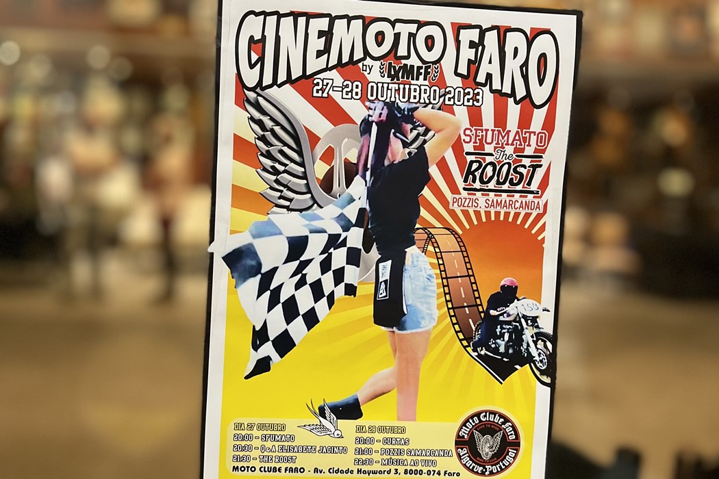 Cinemoto Faro 2023 - MotoNews - Andar de Moto