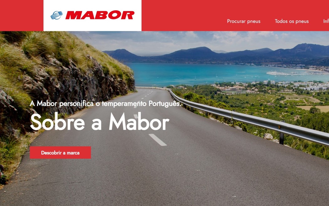 Pneus Mabor com nova presença online - Imagem mais moderna e limpa ...