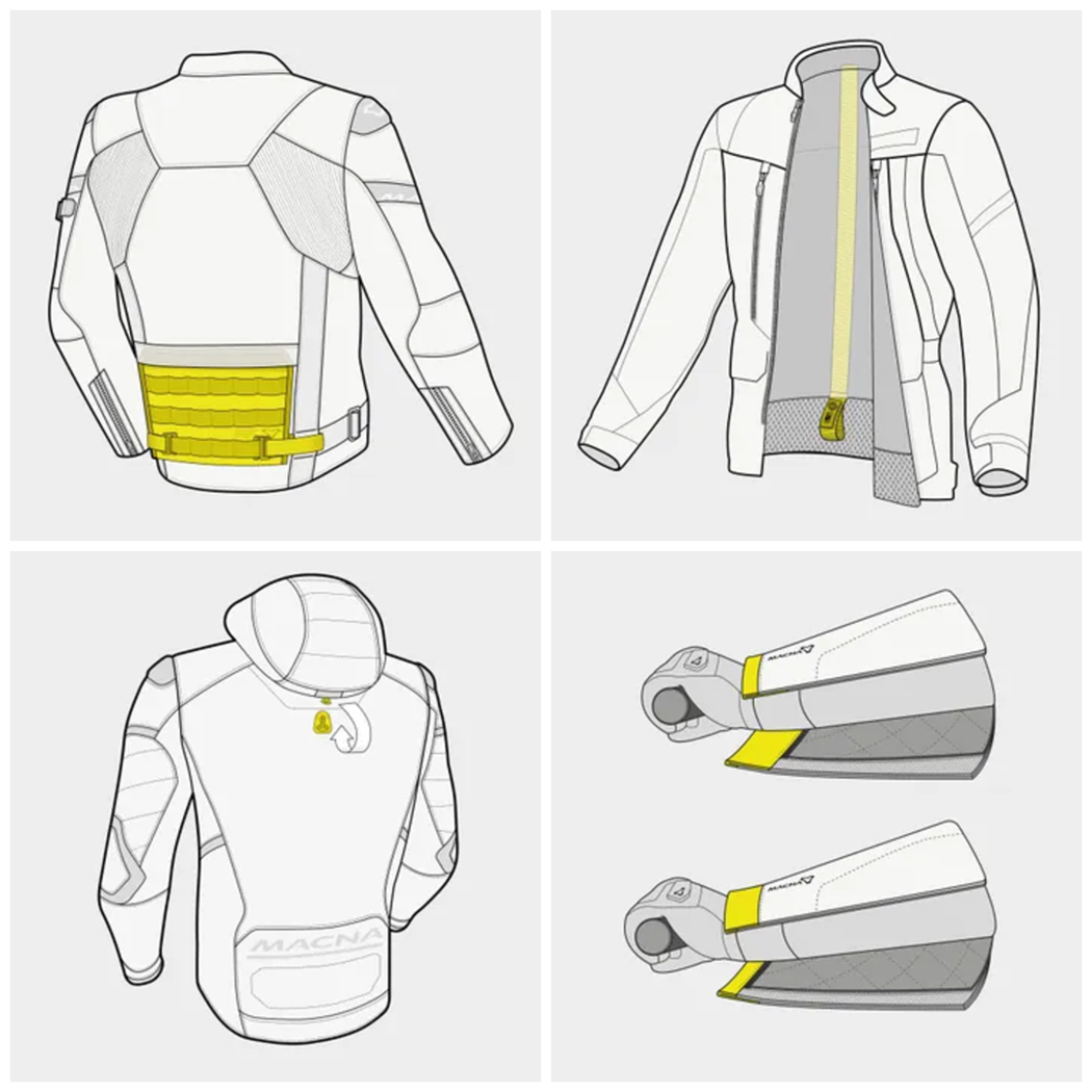 Blusão Macna Tryton - um equipamento de motociclismo para todas as ...