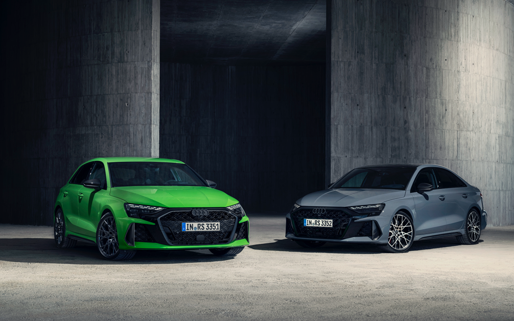 Novo AUDI RS 3 - Design desportivo e o mais rápido da sua classe - Auto ...