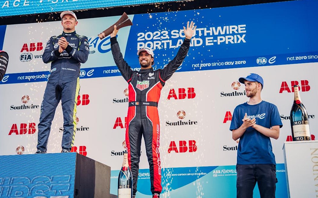 Pódio para Félix da Costa em Portland - Garantiu o 3º lugar e o ...