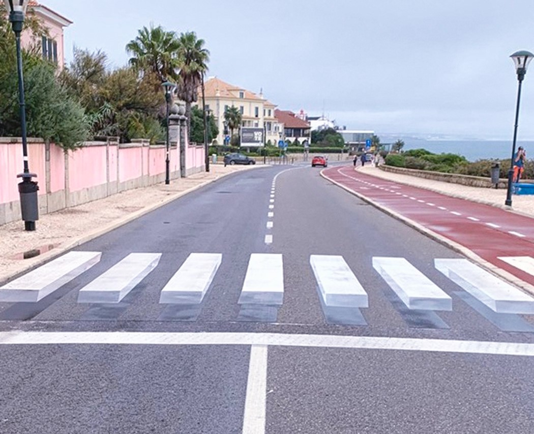 Portugal já tem duas passadeiras em formato 3D - Com um efeito visual ...