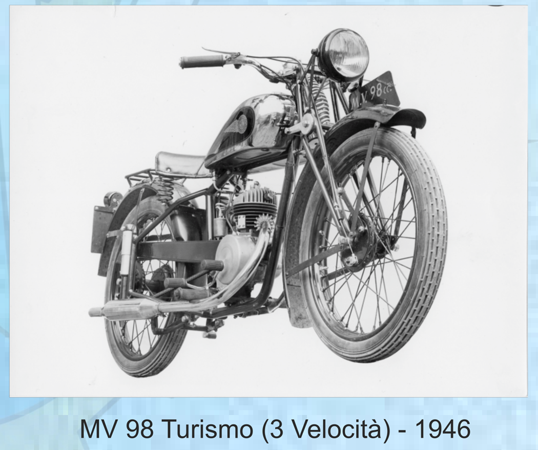 MV 98 - a primeira moto da MV Agusta - MotoNews - Andar de Moto