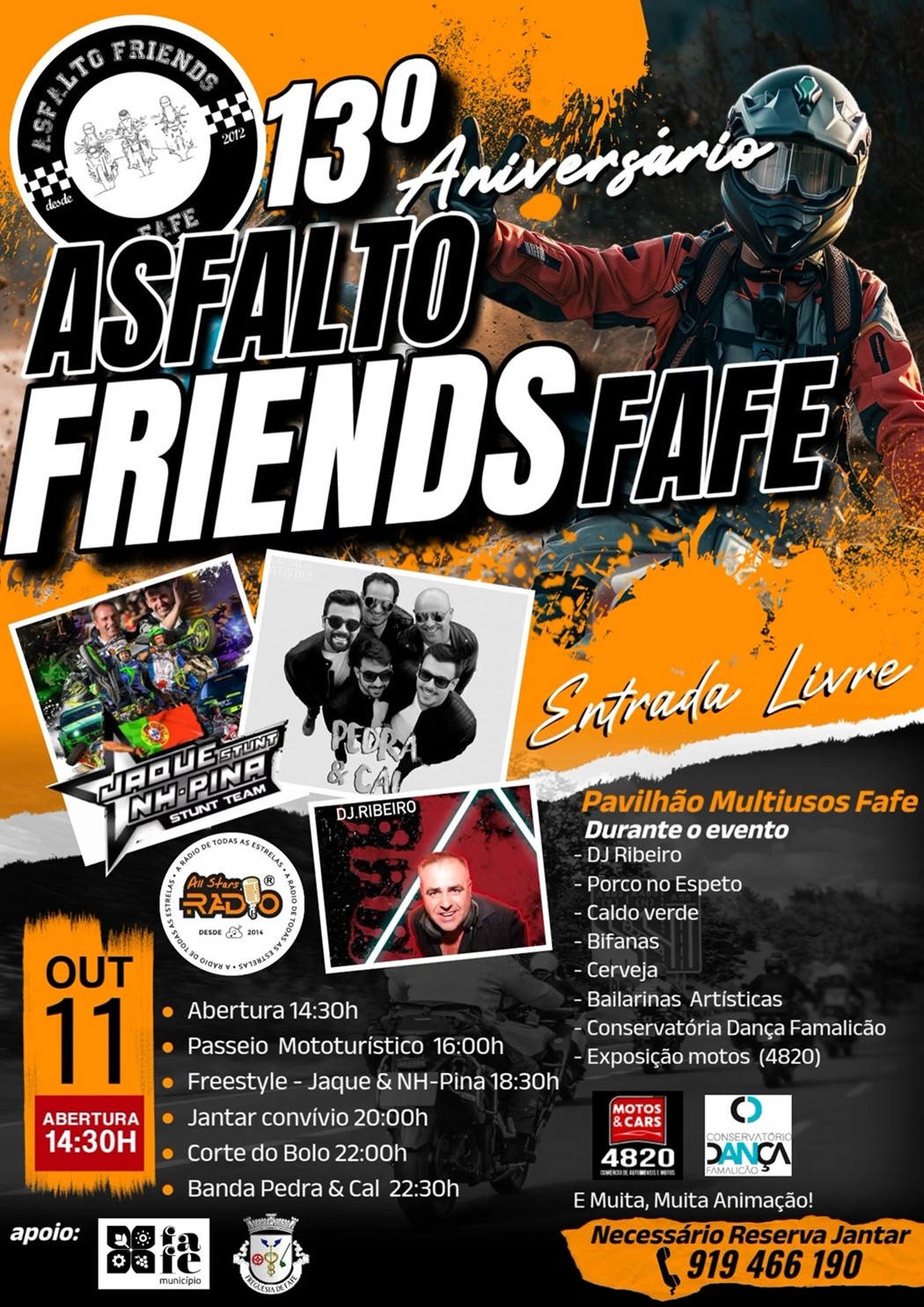 13º Aniversário Asfalto Friends Fafe, dia 11 de outubro - MotoNews ...