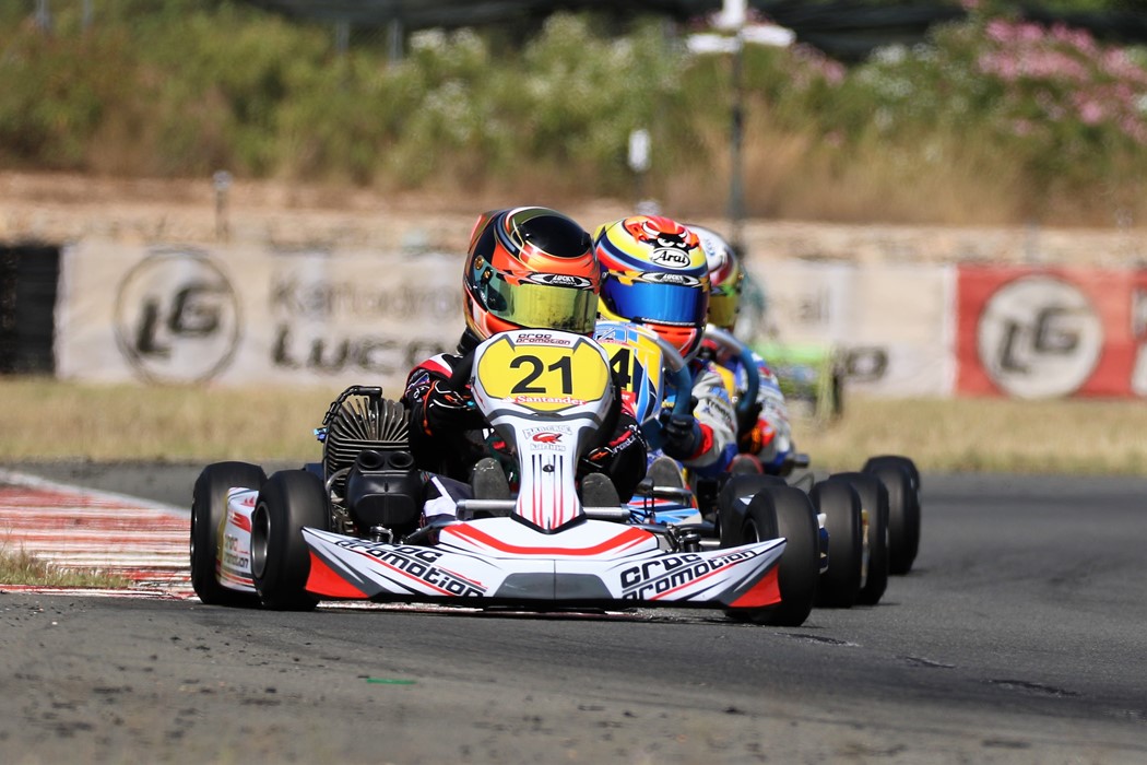 Ivan Domingues no pódio do Campeonato de Espanha de Karting - Desporto ...