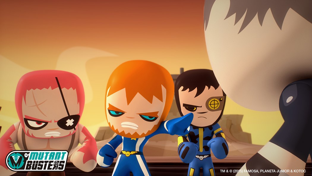 "Mutant Busters" combatem a poluição do planeta no Biggs - Kids ...