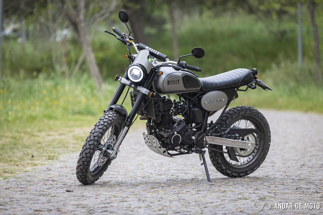 Teste Bullit Hero 250 - Atitude Scrambler - Test drives - Andar de Moto ...