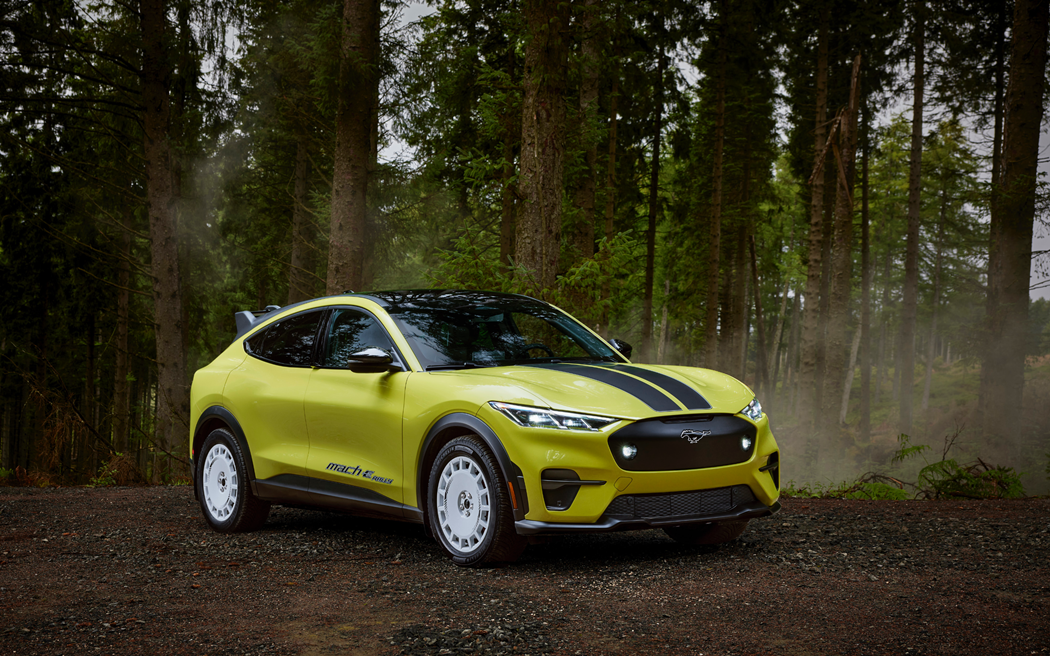 Ford Mustang Mach-E Rally: feito para a Estrada e para divertir-se em ...