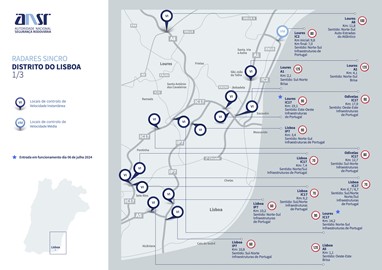 Novos Radares no dia 6 de julho – 25 locais novos (com mapas) - Rede ...