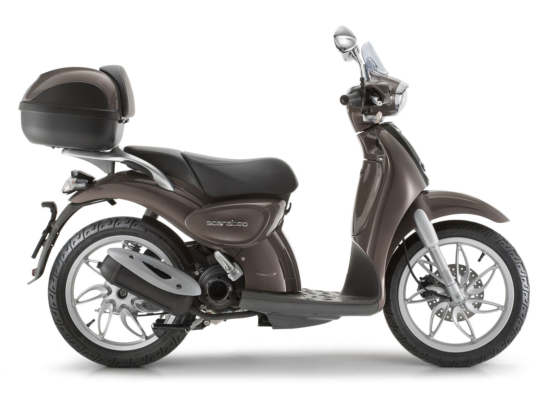 Scarabeo 100 4T 2V | Scooter | Até 125 CC - Andar de Moto