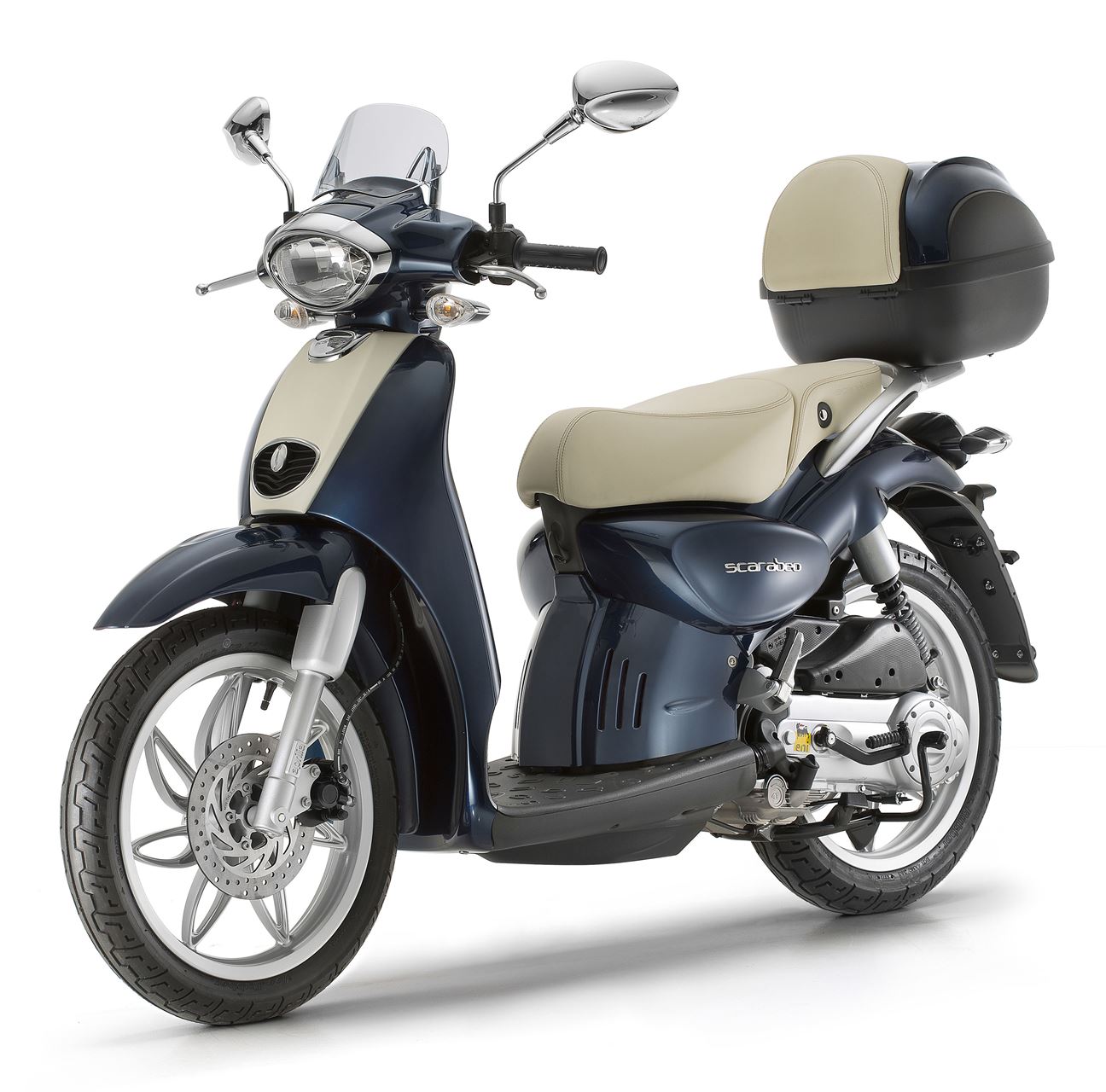 Scarabeo 100 4T 2V | Scooter | Até 125 CC - Andar de Moto