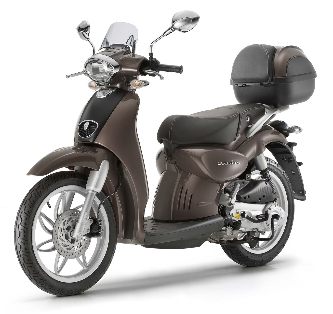 Scarabeo 100 4T 2V | Scooter | Até 125 CC - Andar de Moto