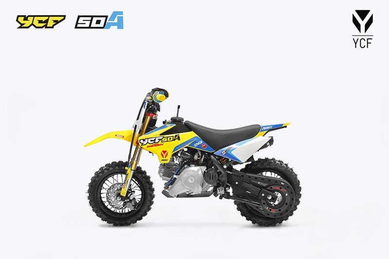 YCF 50 A Edição Limitada - Amarelo | Moto | 50cc - Andar de Moto
